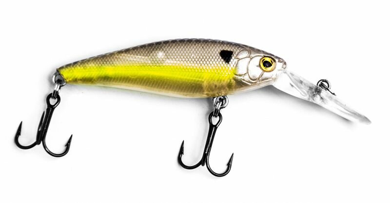 Воблер RUBICON DEEP AIM-MINNOW S, 58мм, 7гр, заглубление 0-1.5m, C04