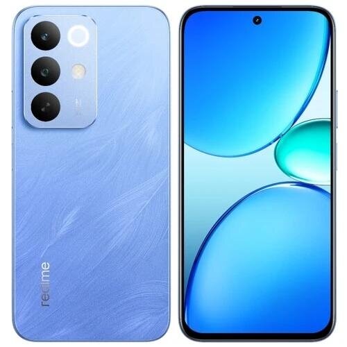 Смартфон Realme RMX5566 C85 128Gb 6Gb синий моноблок 3G 4G 6.75" 1080x2400 Android 14 50Mpix 802.11 a/b/g/n/ac NFC GPS GSM900/1800 GSM1900 Protect