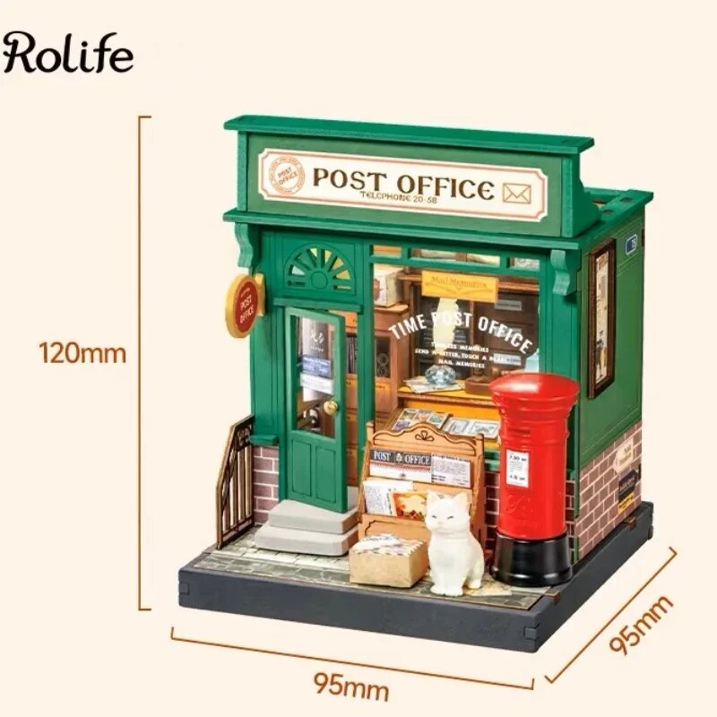 Rolife Миниатюрный домик Почтовое отделение века Postoffice
