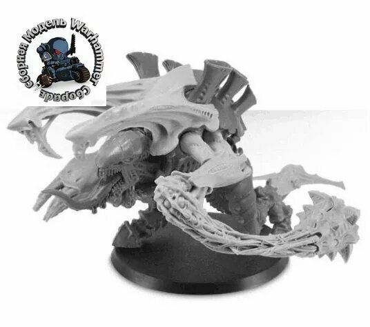 Tyranids Stone-Crusher Carnifex With Wrecking BallTyranid / Вархаммер 40к Смола / Warhammer 40000 Миниатюры