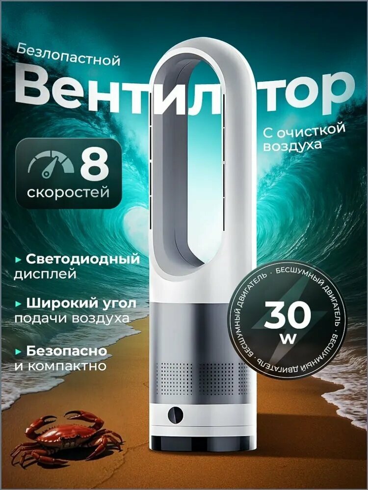 MODENGO Напольный вентилятор C0100, белый