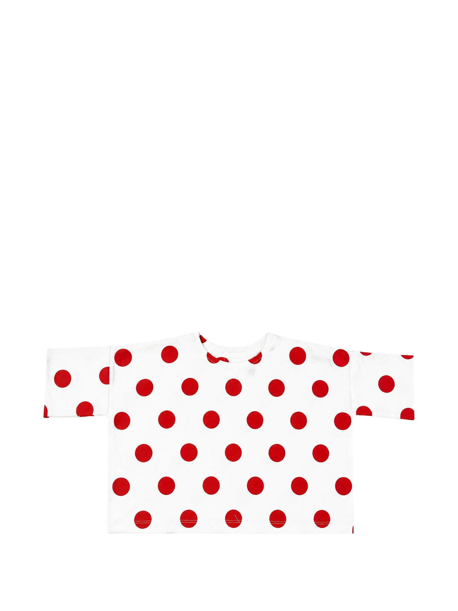 Футболка Polka-dot dropped-shoulder T-shirt