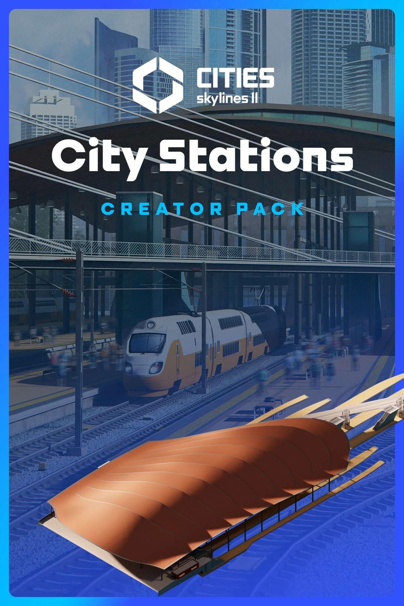 Cities: Skylines II - Creator Pack: City Stations — Creator Pack City Stations — дополнение (DLC) для Xbox / Microsoft Store · PC · цифровой ключ · нужна базовая игра