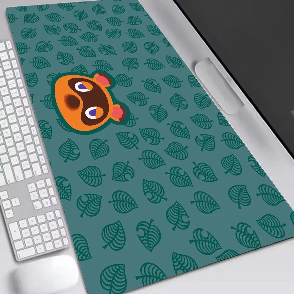 Большой коврик для мыши Animal Crossing, черный BLACK-2