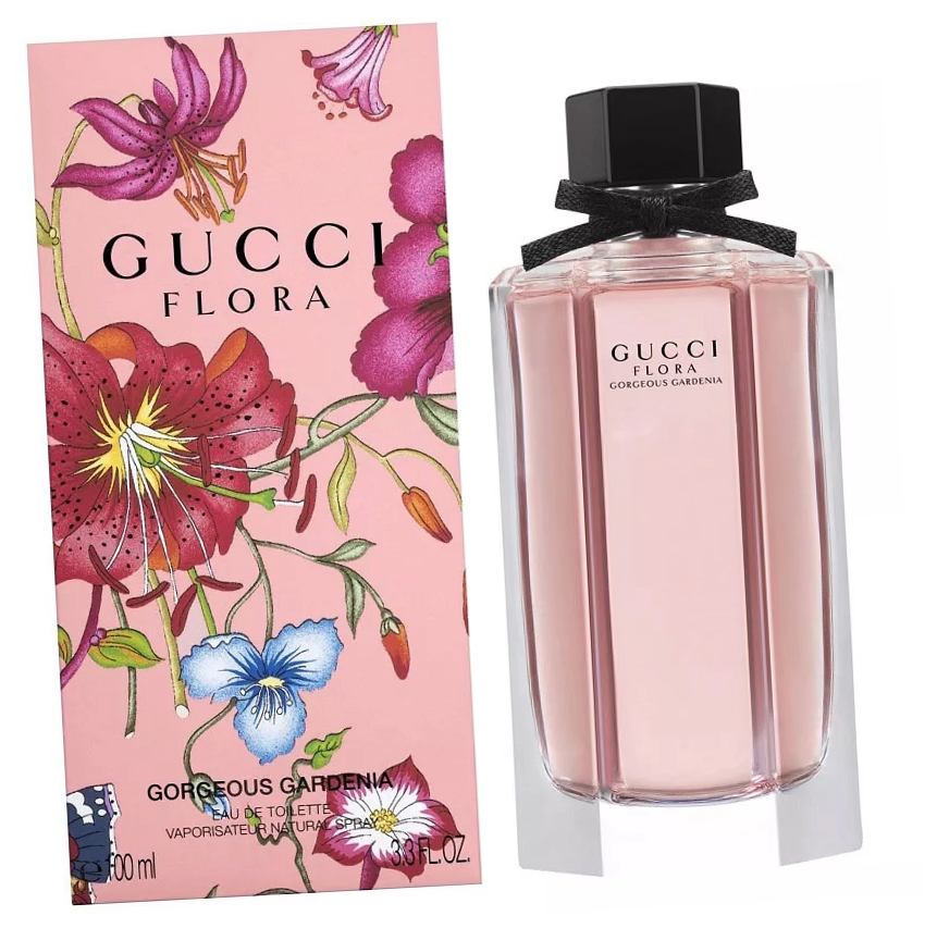 Туалетная вода для женщин Гуччи Флора Горджес Гардения / Gorgeous Gardenia 100 мл