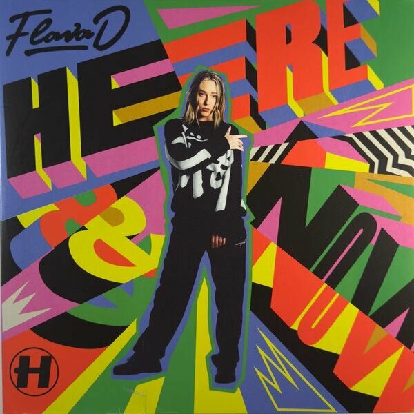 Flava D - Here & Now - Blue & Pink 2LP Hospital Records - новая виниловая пластинка