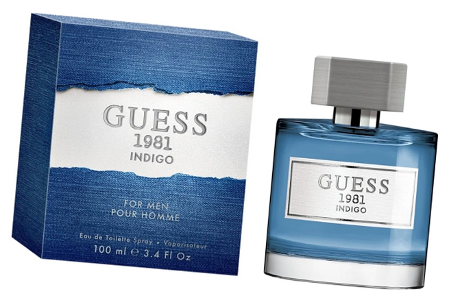 Мужской аромат Гесс 1981 Индиго мужские 100 мл - Guess Indigo For Men туалетная вода