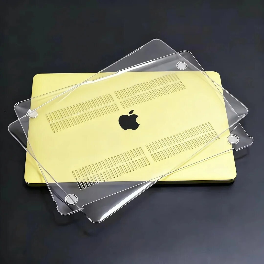 Чехол для MacBook Pro 16" 2021-2026 M5, Crystal Clear SJ