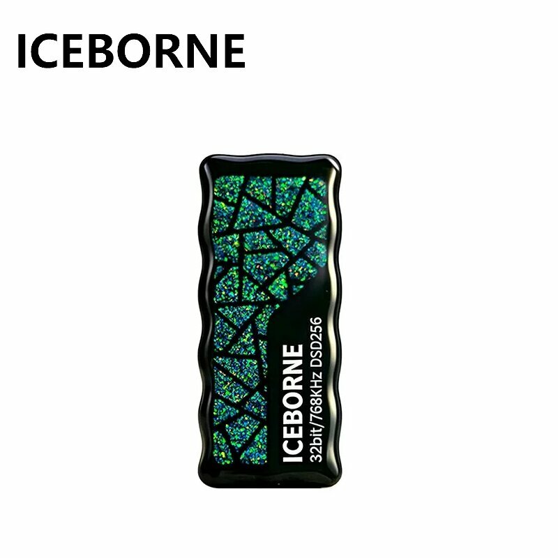 ЦАП усилитель для наушников AFUL ICEBORNE, портативный, корпус из смолы ручной работы, 2 ЦАП CS43198, разъём 3.5/4.4 мм