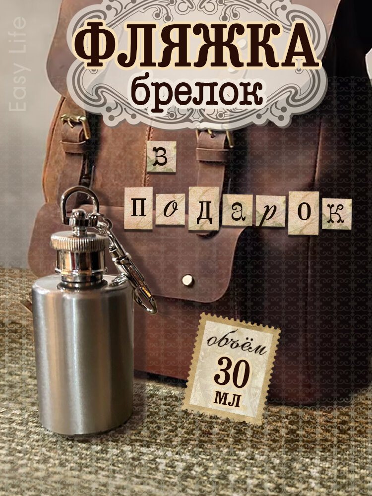 Фляжка-брелок; бутылка