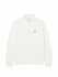 Толстовка LACOSTE Logo-patch half-zip sweatshirt, размер M, , бежевый/белый