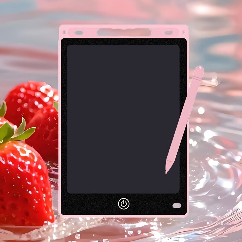 Электронная LCD-доска для рисования, 8,5 дюйма, светло-розовая