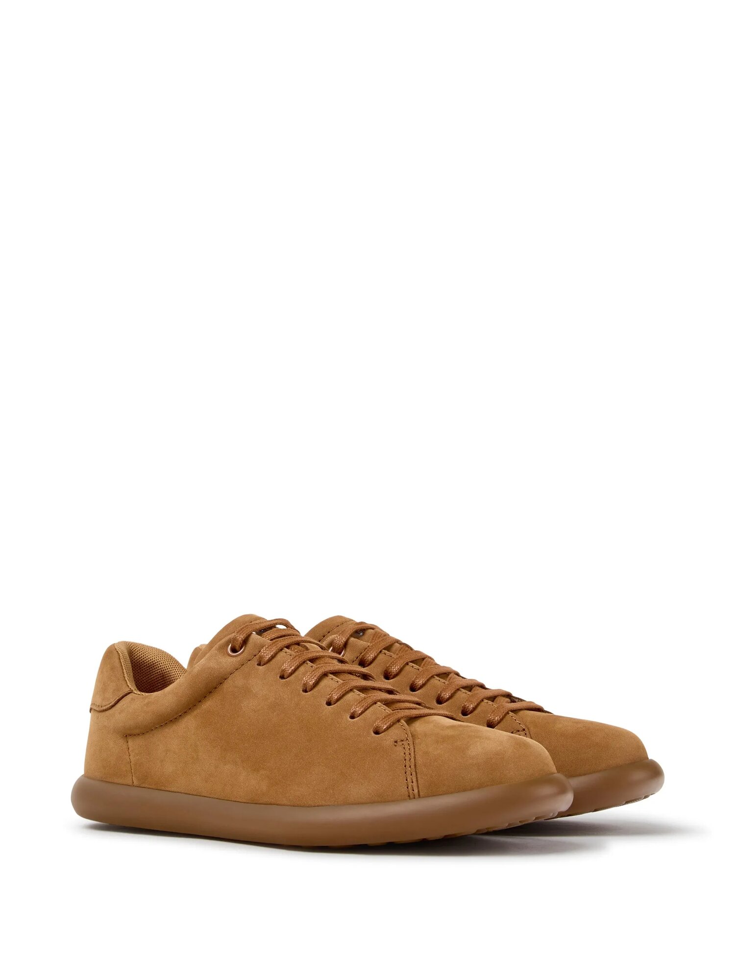 Кроссовки Camper Pelotas Soller sneakers, размер 42 EU, коричневый/серый/оранжевый — фото 1