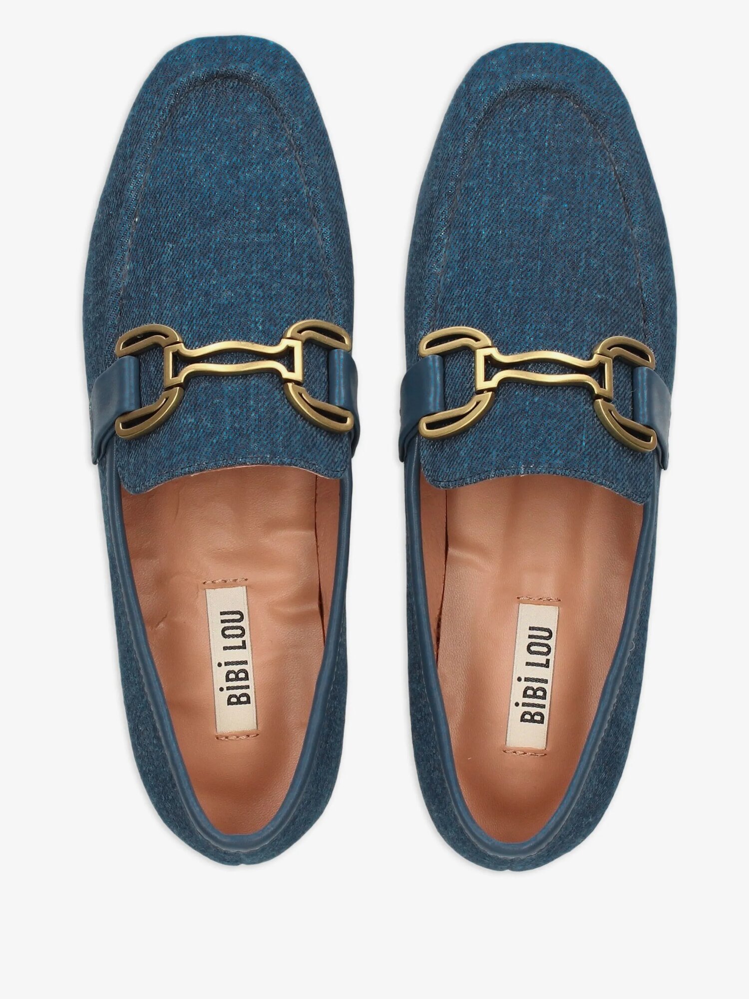 Лоферы Bibi Lou Denim chain-link loafers, размер 39 — фото 1