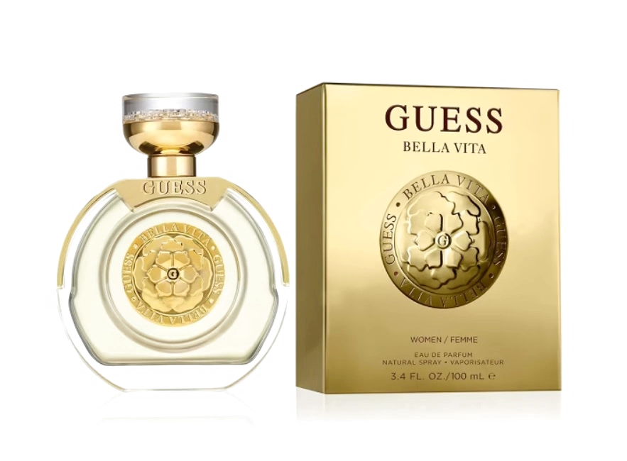 Женская парфюмерная вода Guess Bella Vita 100 мл - Гесс Сладкая Жизнь духи Золотые
