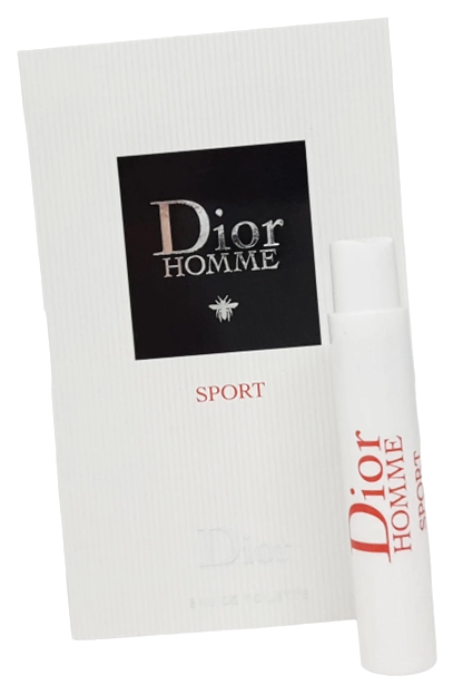 Кристиан Диор Хомм Спорт 2021 мужские духи 1 мл миниатюра - Christian Dior Homme Sport Eau De Toilette