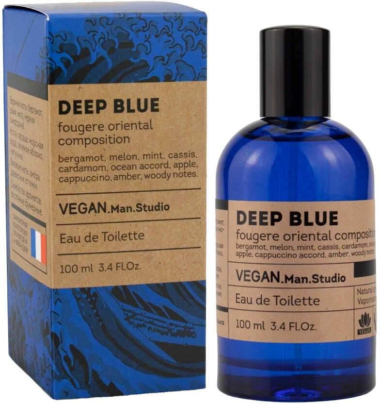 Дельта парфюм Веган Мен туалетная вода для мужчин 100 мл - Delta Parfum Vegan Man Deep Blue