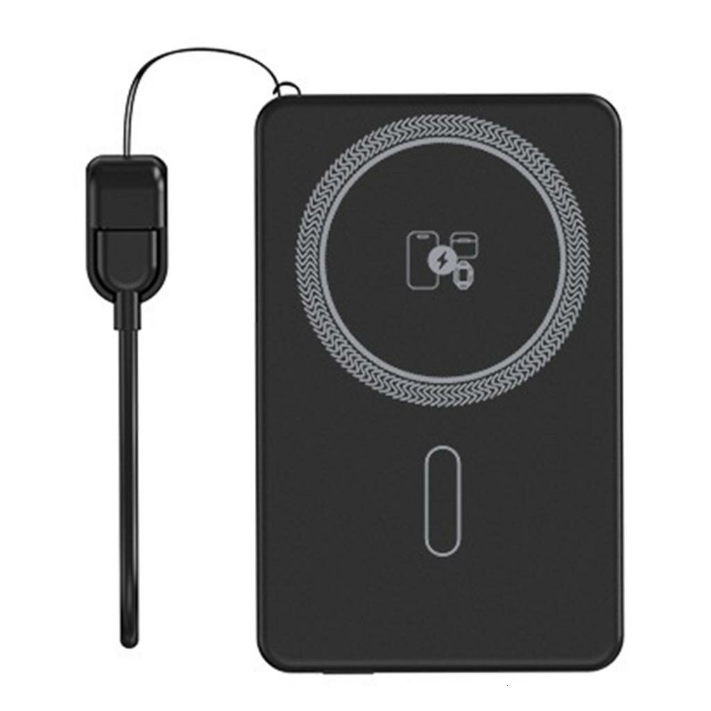 Быстрая магнитная зарядка для батареи 5W/15W, Черный