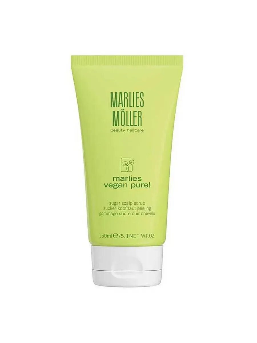 Marlies Moller Vegan Pure Sugar Scalp Scrub Сахарный 150 мл