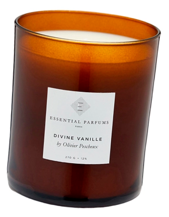 Парфюмированная свеча для дома Essential Parfums Divine Vanille 270 гр / Дивин Ваниль Эссенциал