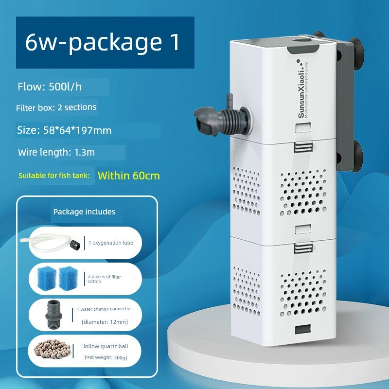 Sensen 6W Четырехвходовой Фильтр + 500г Пустотелых Кварцевых Шаров