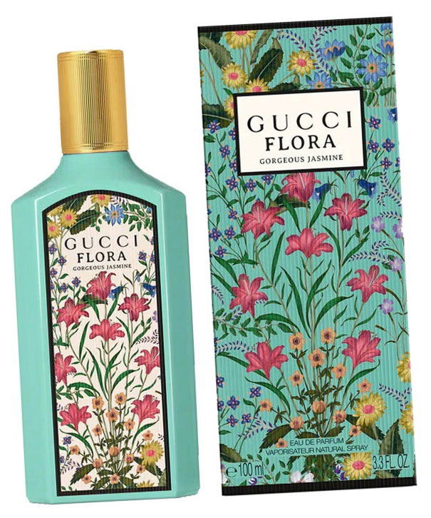 Парфюмерная вода для женщин Флора Горджес Жасмин 100 мл / Gucci Flora Gorgeous Jasmine