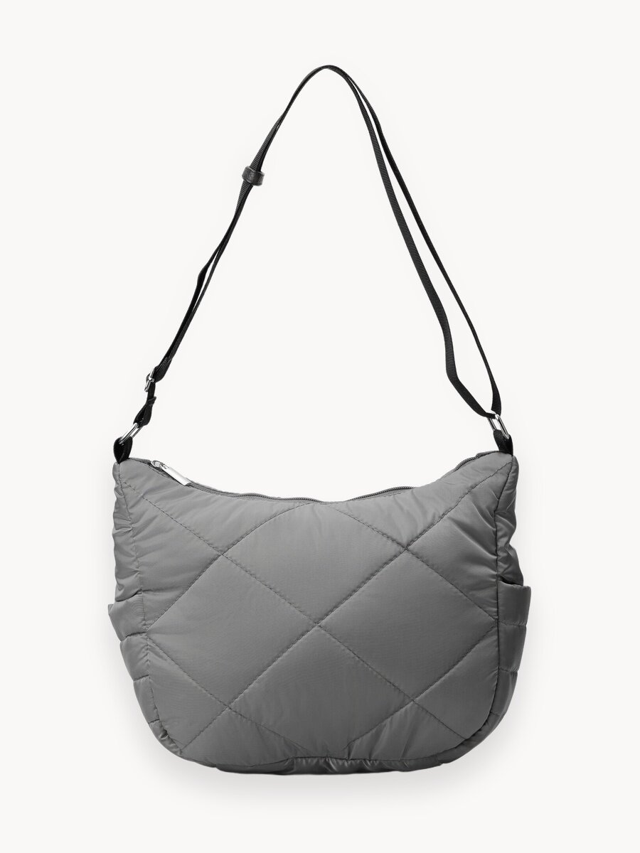 Сумка кросс-боди маленькая через плечо тканевая стеганая