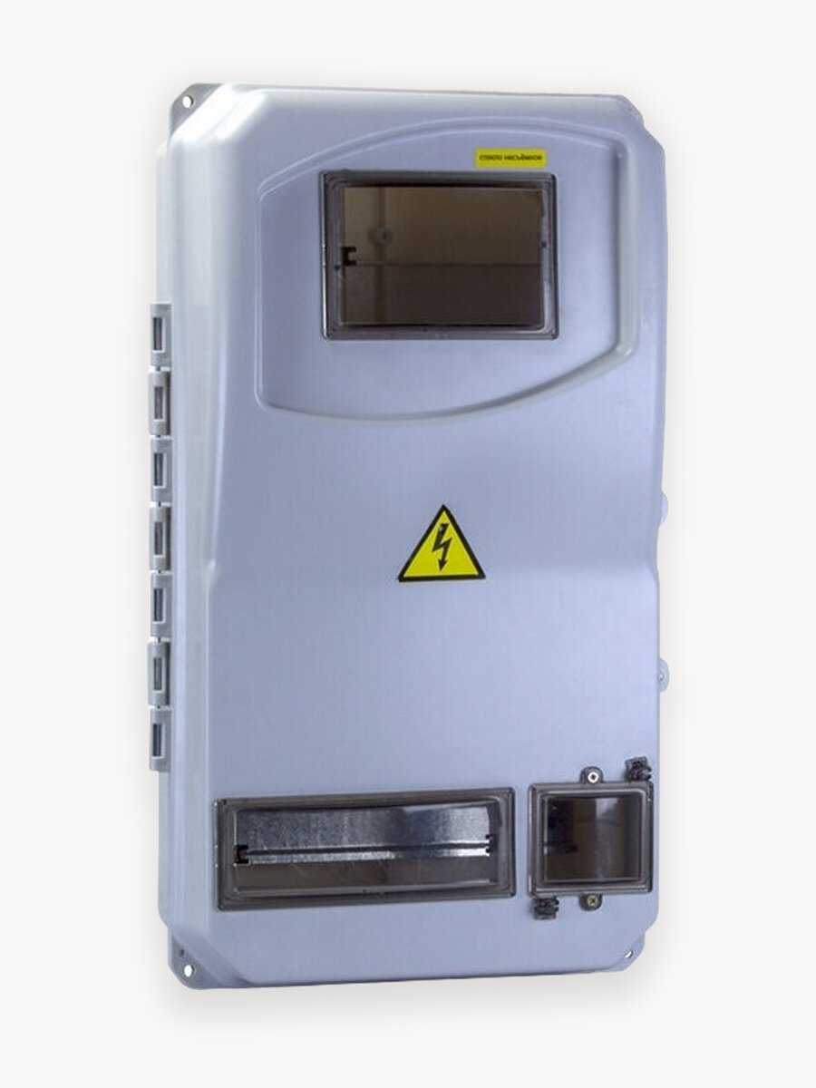 Щит электрический EKF PROxima учетно-распределительный навесной уличный ЩУРн-П 3/11 на 11 модулей IP55