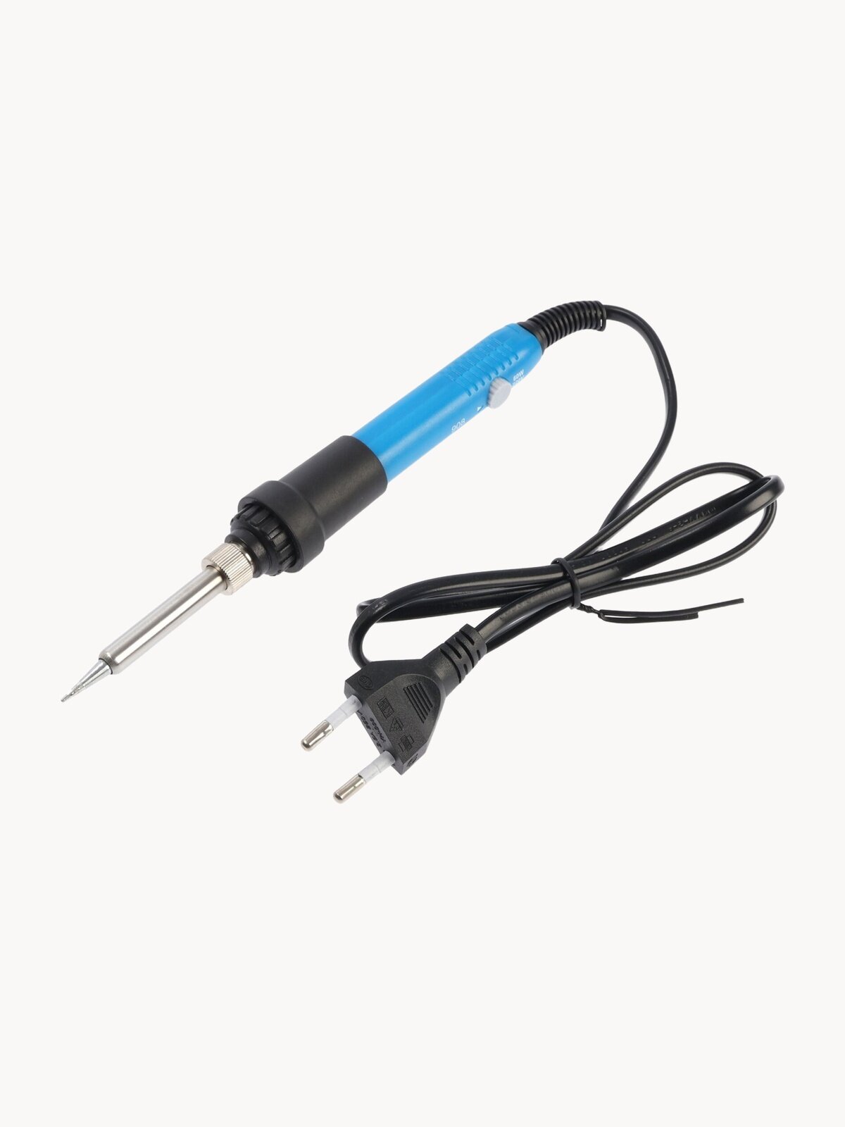 Паяльный набор тундра, паяльник 60 Вт с регулировкой температуры, канифоль, припой