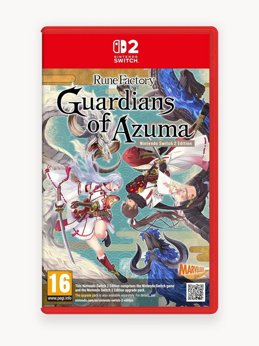 Rune Factory: Guardians of Azuma , для Nintendo Switch 2, Картридж , Английская версия