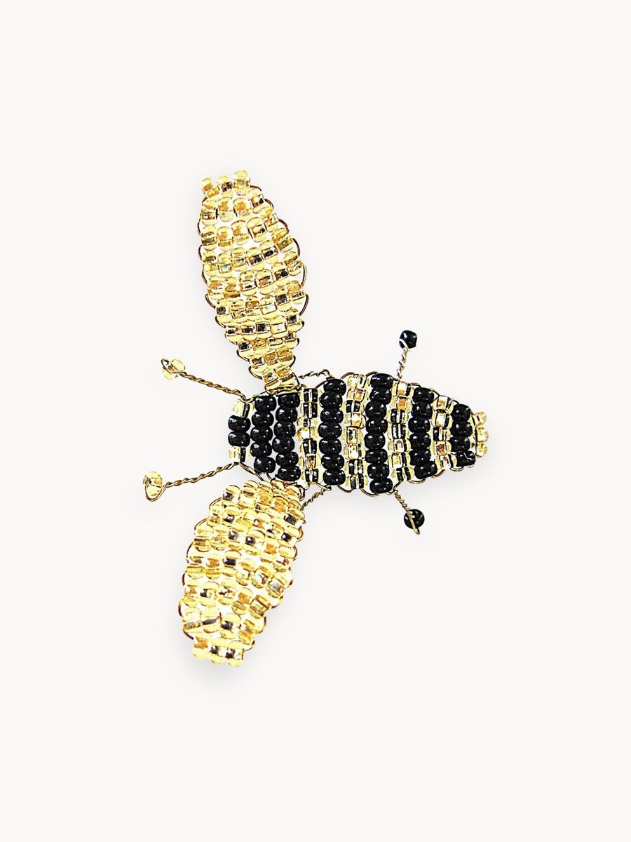 Набор для бисероплетения фигурка 'Пчела', размер 3*4 см, Риолис