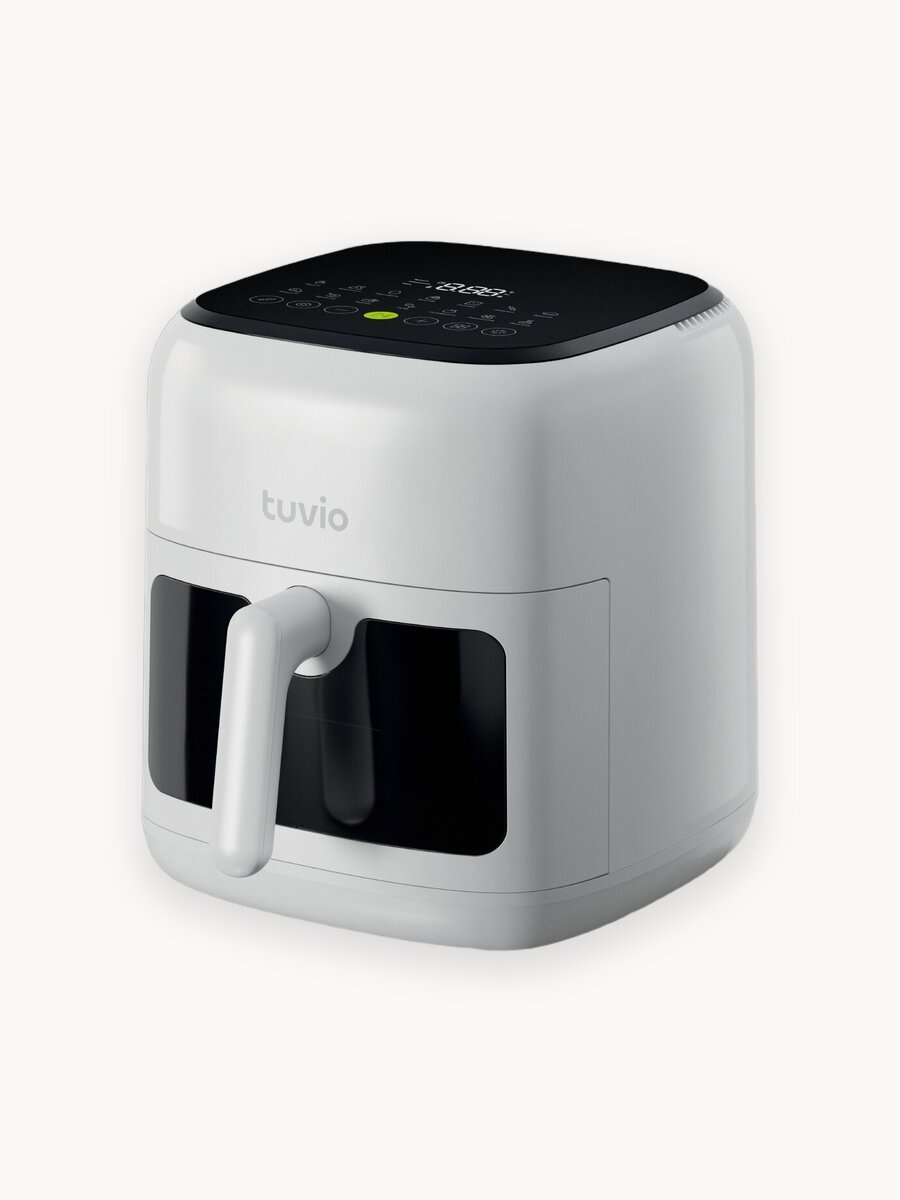 Аэрогриль 6,5 л с 14 автопрограммами, 2 уровнями и таймером Tuvio TAF01, белый