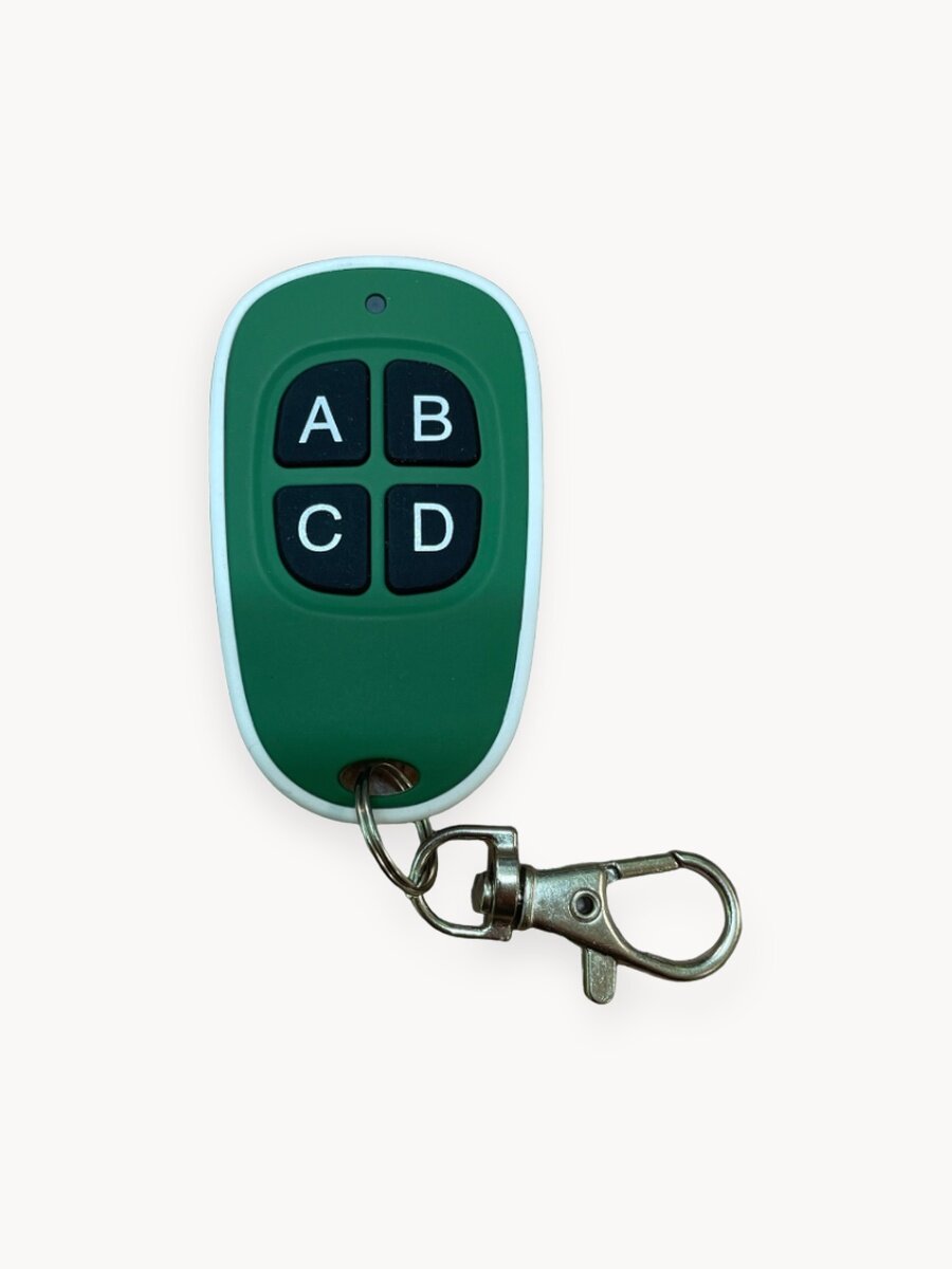 Пульт универсальный Gate Technology, для ворот, дальность действия до 50м, зеленый
