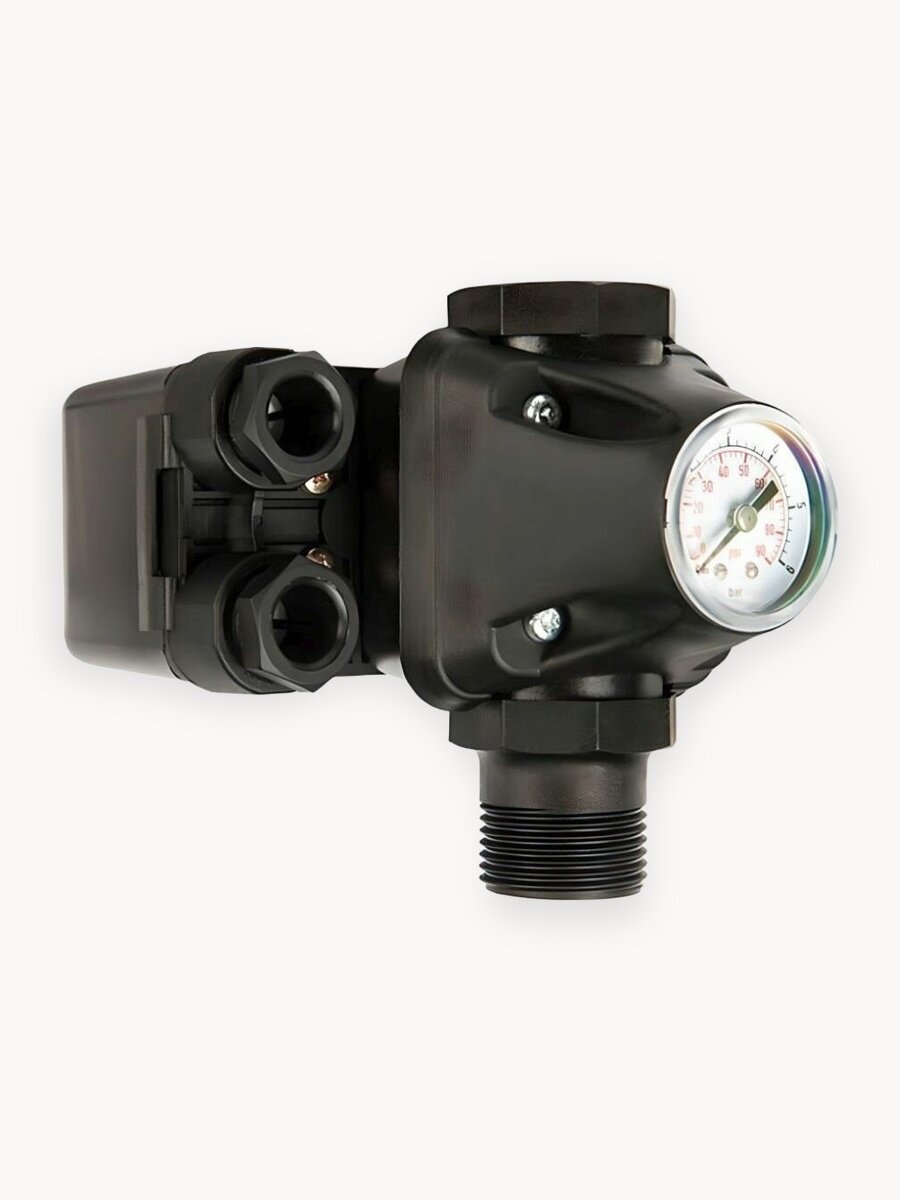 Реле давления со встроенным маном Vieir (Виеир) (VER9.1/1B)