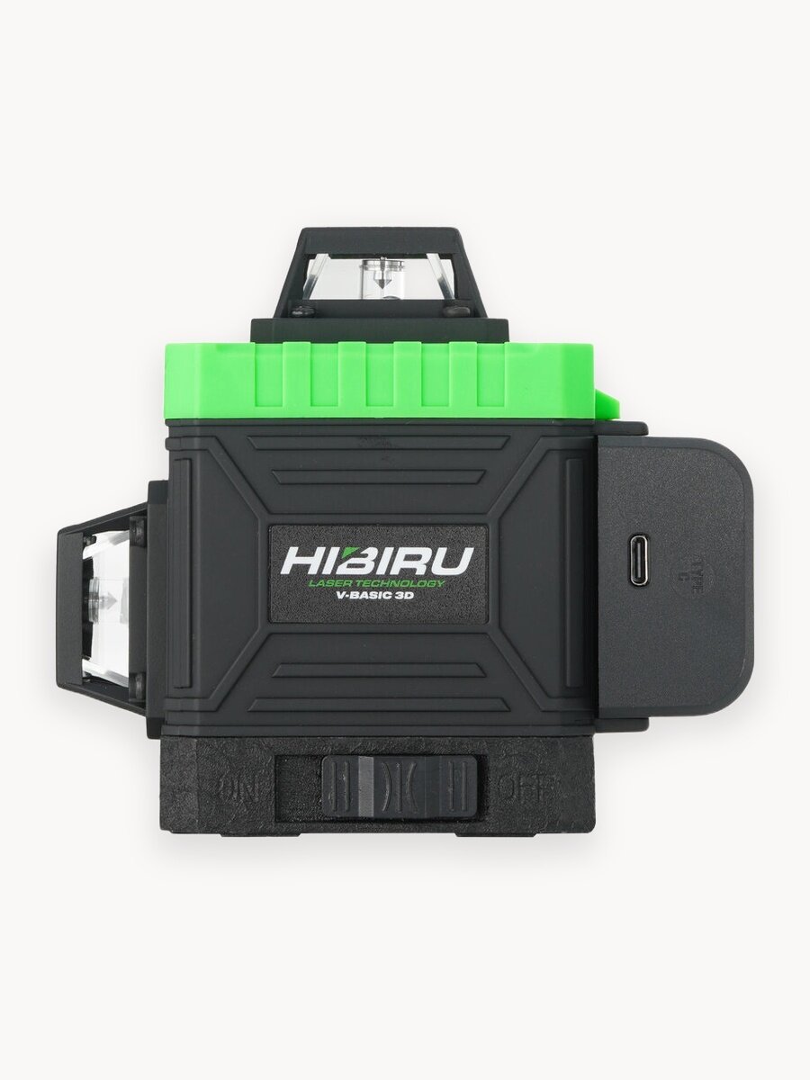 Лазерный уровень HIBIRU V-Basic 3D без штатива, верхний горизонт, откалиброван, с гарантией, 360 градусов