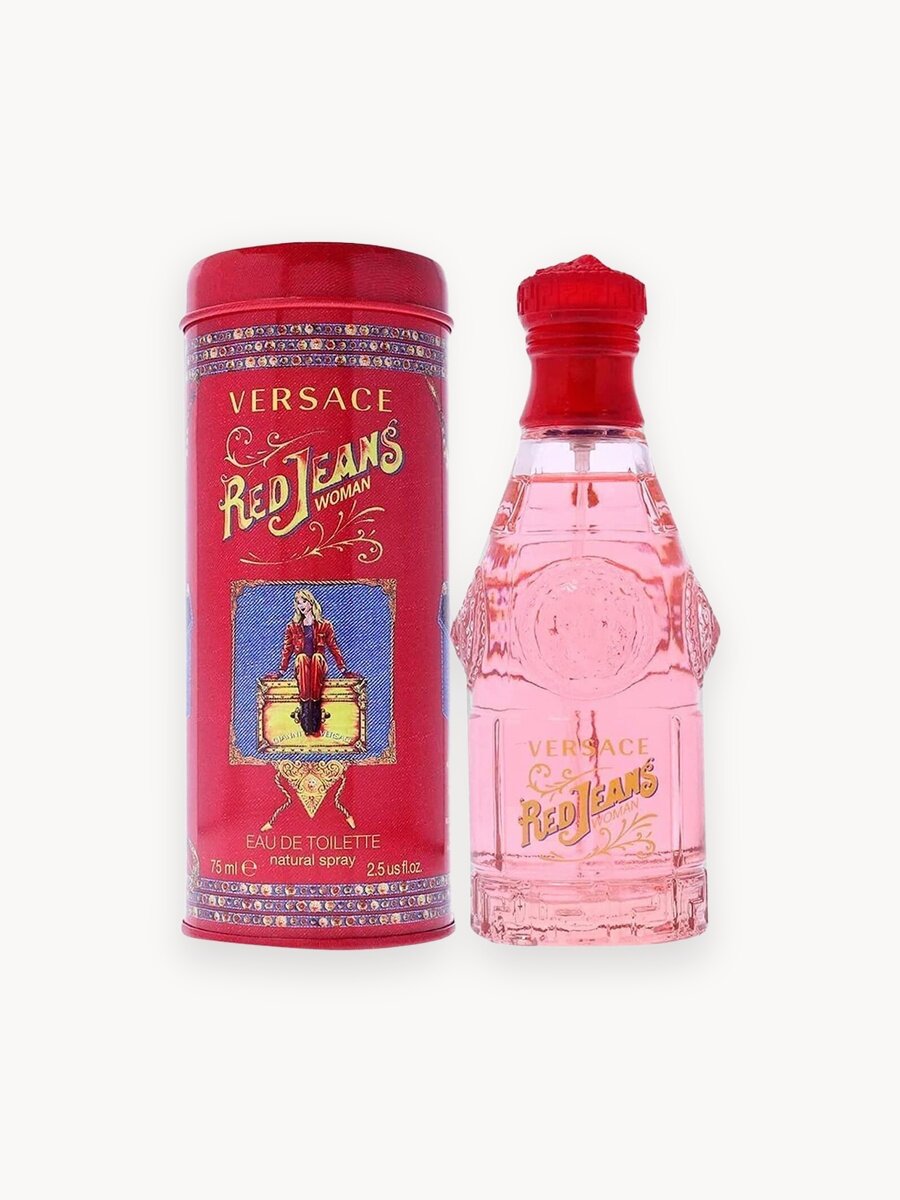 Туалетная вода Versace "Red Jeans", Eau De Toilette, женская, 90 мл