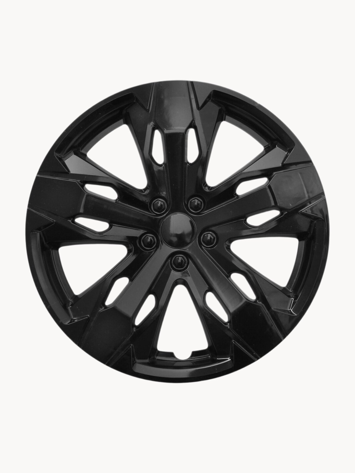 Колпаки на колеса декоративные Pizhon (черные) 16" (4 шт.)