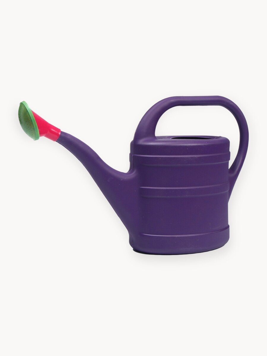 Лейка садовая, 5 л, с рассеивателем, носик d = 30 мм, цвет микс