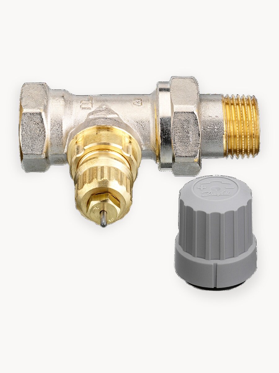 Терморегулирующий клапан Danfoss RTR-FN15 013G7004, прямой, для радиатора отопления