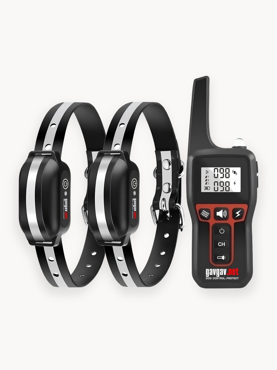 Электронный ошейник для дрессировки собак PD529. Дальность 1000 метров
