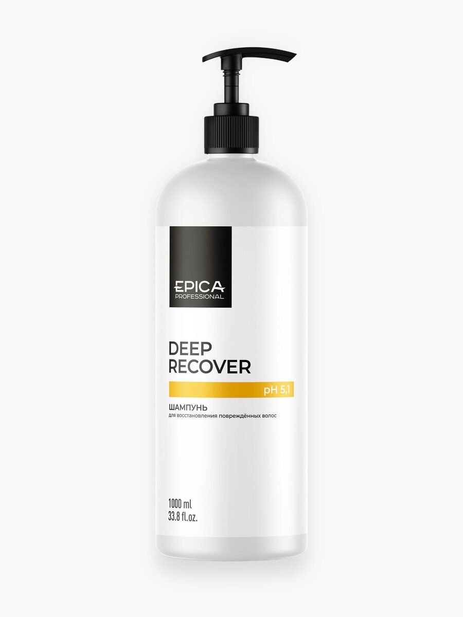 EPICA Professional Deep Recover Шампунь для восстановления повреждённых волос, 1000 мл.