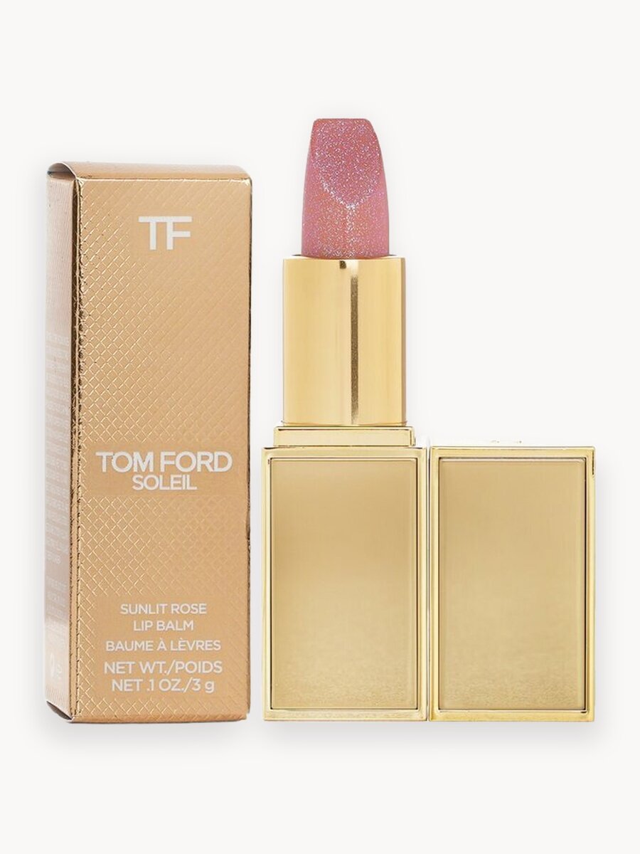 Бальзам для губ TOM FORD Sunlit Rose Lip Balm 3 г | Увлажняющий | Эффект сияния