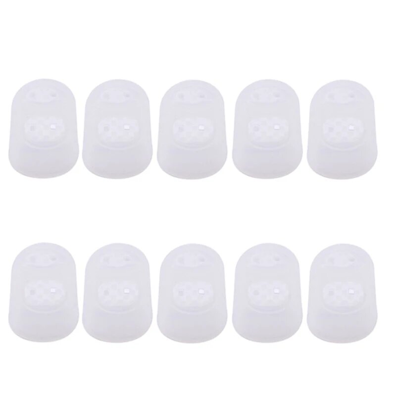 Силиконовые наперстки для шитья, White 2Packs