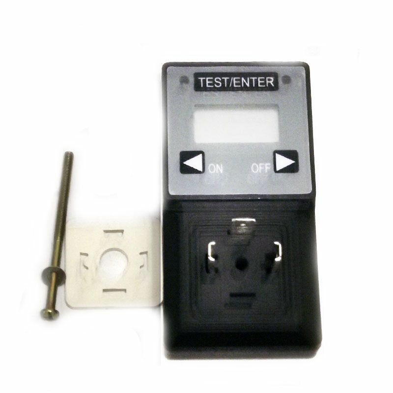 Электронный циклический таймер TEC-22DA с цифровым дисплеем для автоматизации промывки осмотических систем на соленоидный клапан 24-240VAC/DC 50/60Hz.