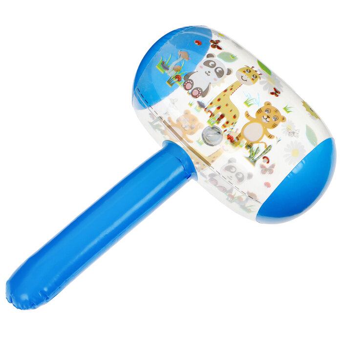 Игрушка надувная со звуком «Молоток» 30 см, цвет микс, 679132