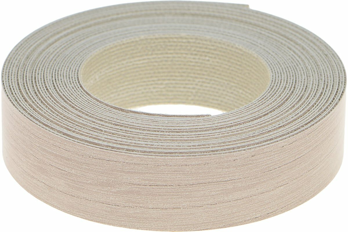Tech-Krep/Zitar Кромочная лента меламиновая с клеем 19 мм - Ясень Шимо светлый 5 м/ 130242