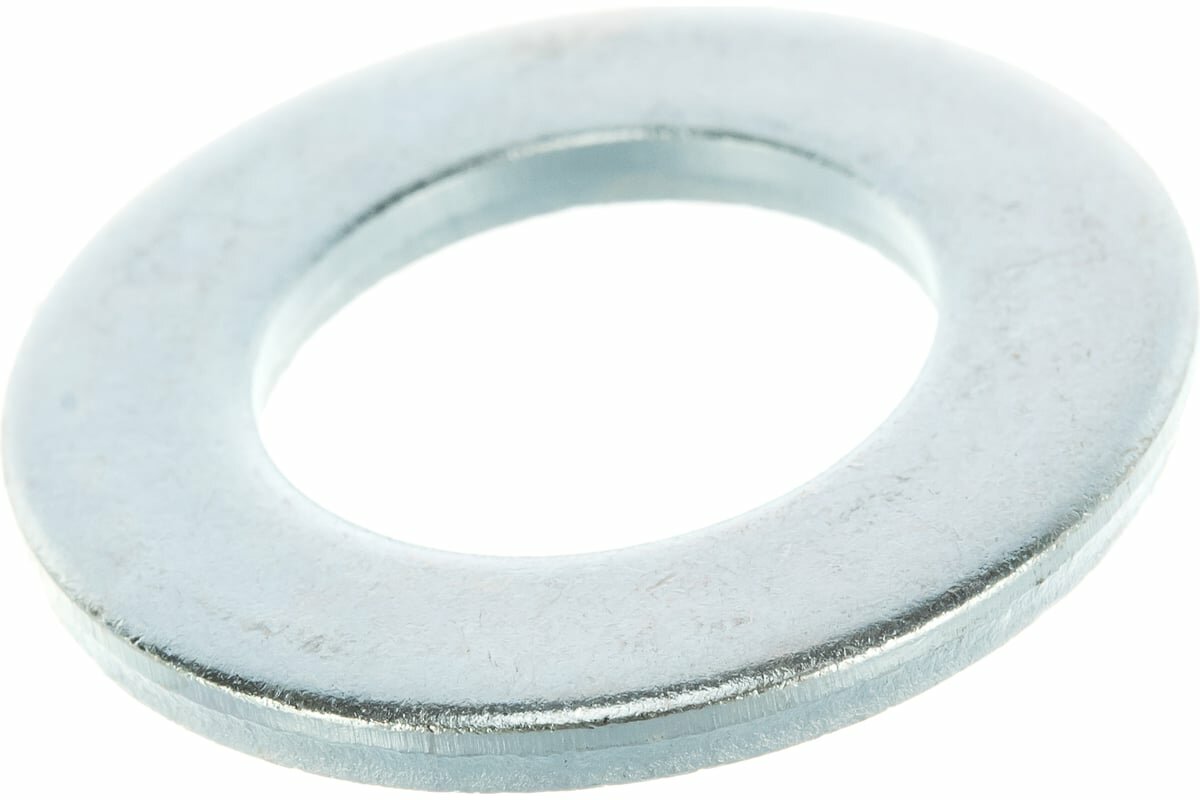 Метизный двор Плоская шайба D18 DIN 125, 50 шт для сборки и крепежа из стали