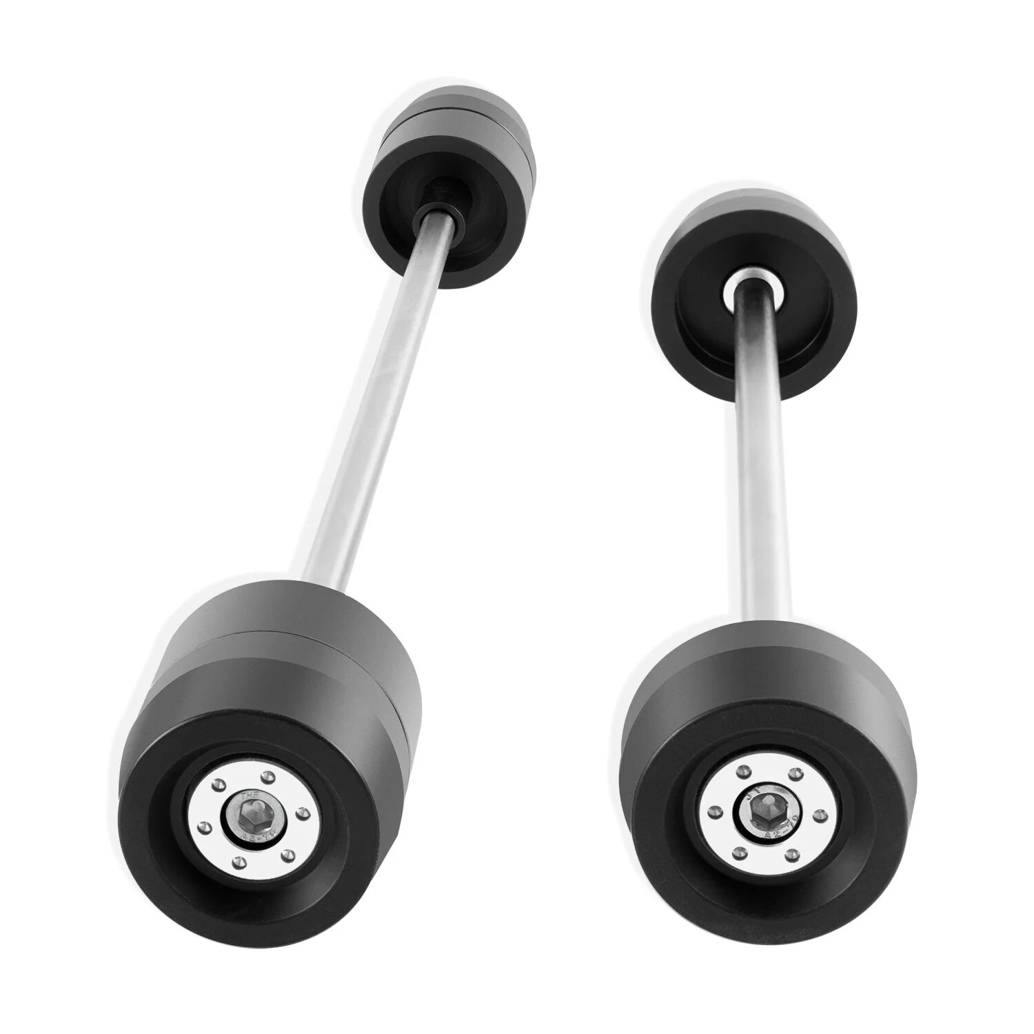 Для Ducati Monster 696 795 797 821 Мотоциклетные аксессуары Передняя и задняя вилка осевые ползунки защита от ударов Серый, Silver