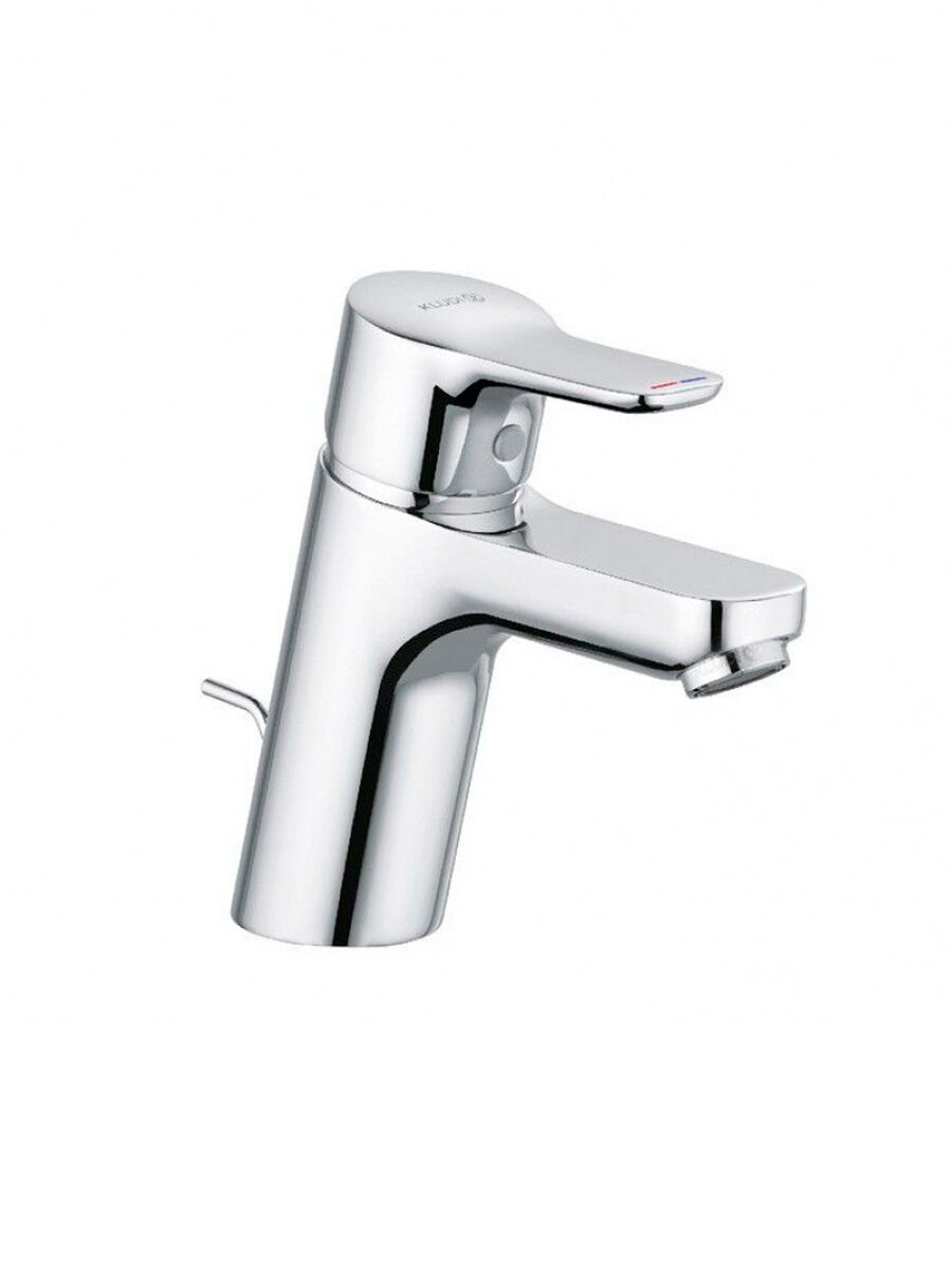 Смеситель для раковины со сливным гарнитуром, 7 л/мин Kludi Pure&Easy 373820565