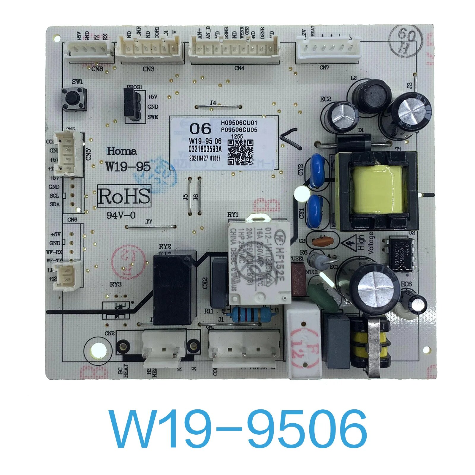 Плата управления питанием для холодильника Homa W19-95 W19-9506
